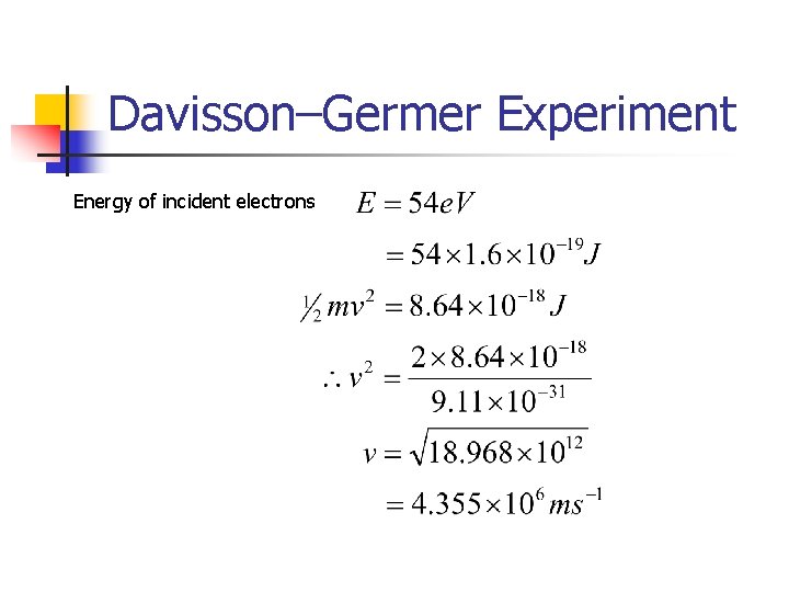 SACE Stage 2 Physics Wave Behaviour of Particles