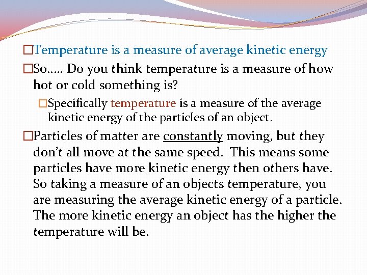 Chapter 3 States of Matter Section 1 Matter