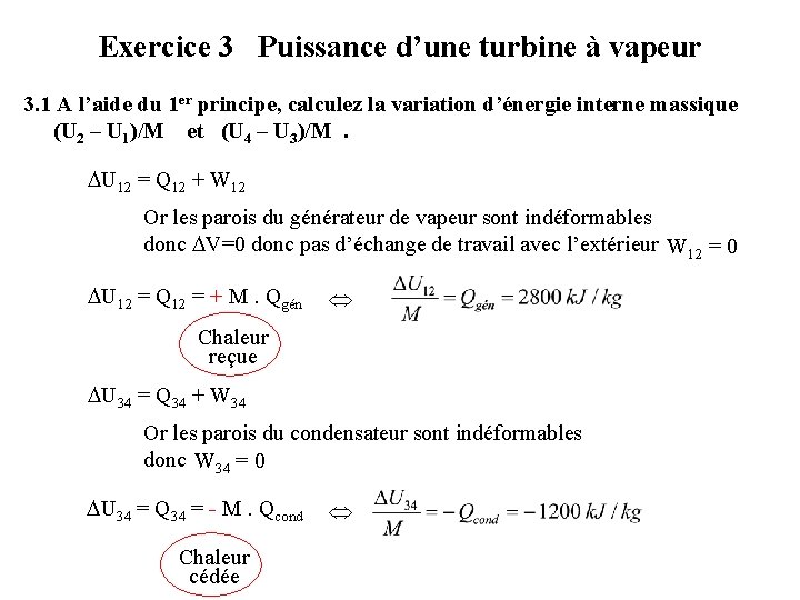 Cours 3 Premier Principe de la thermodynamique 1