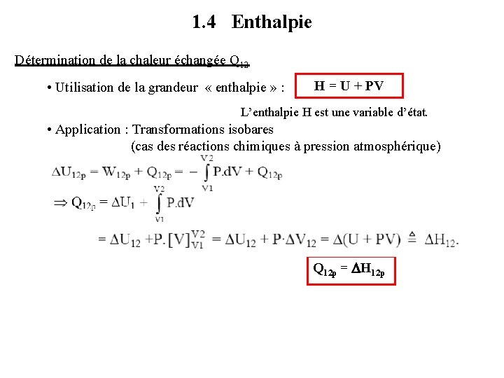 Cours 3 Premier Principe de la thermodynamique 1