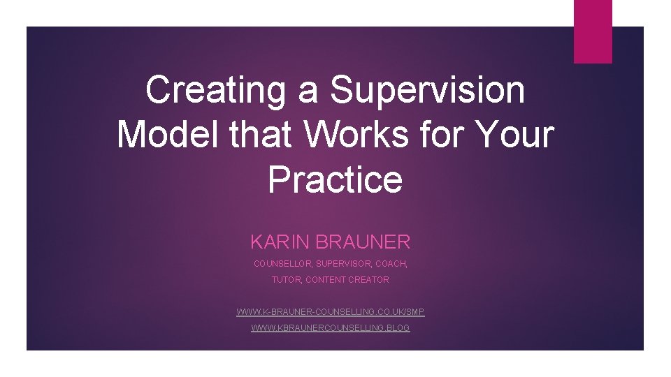 Creating a Supervision Model that Works for Your