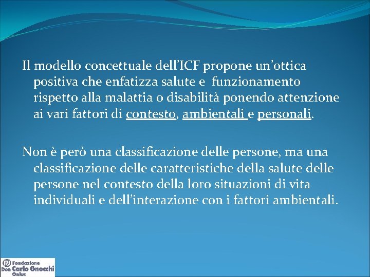 ICF International Classification of Functioning Disability and Health