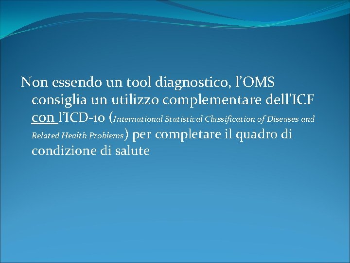 ICF International Classification of Functioning Disability and Health