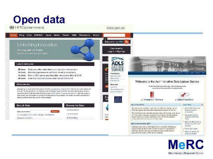 What is eResearch Rob Procter Manchester e Research