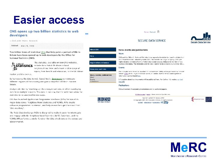 What is eResearch Rob Procter Manchester e Research