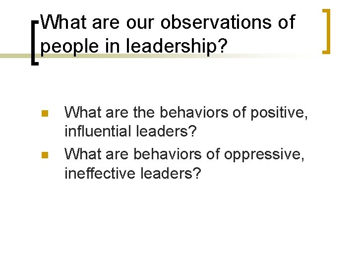 Understanding Your Leadership Style Melanie Berru MA Jacquie