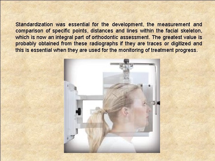 cephalometric radiograph is a diagnostic radiography as a