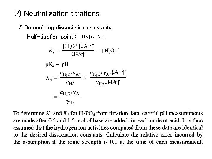 Ch 21 Potentiometry 1 General principles Reference electrode