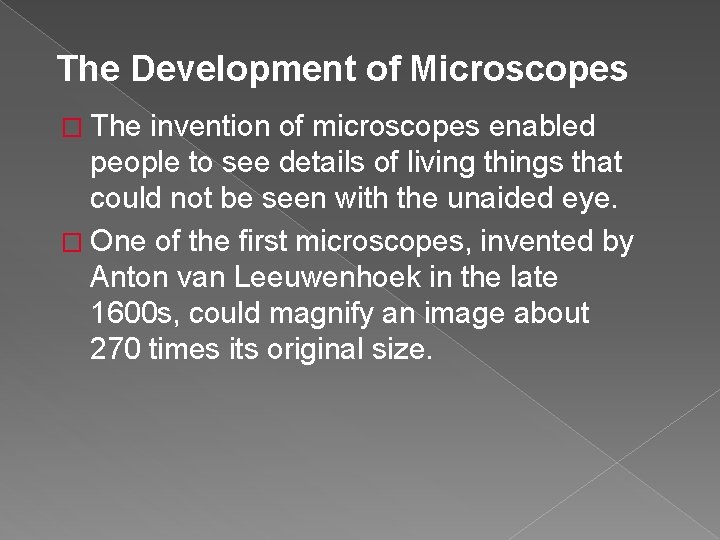 Exploring Life Chapter 9 Lesson 3 The Development