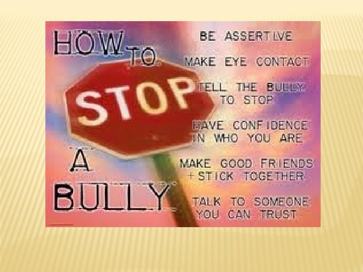 Learn why YOU SHOULD NOT BULLY AND WHAT