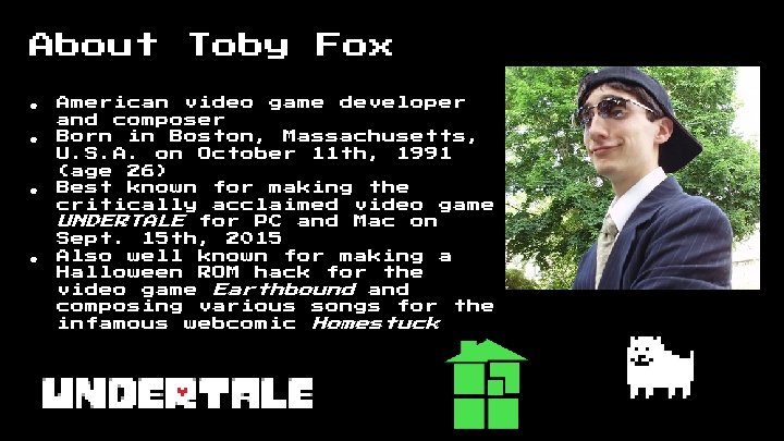 Game Devevloper TOBY FOX By Thomas About Toby