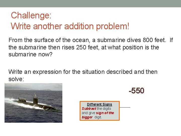 Bell Work LESSON 2 2 3 ADDING INTEGERS