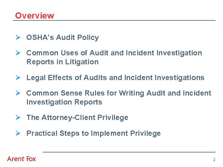 Audit and Incident Report Writing for Safety and