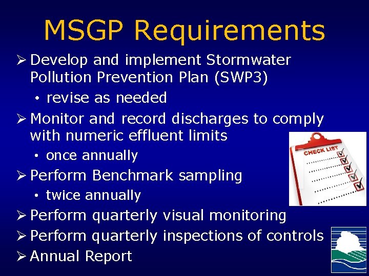 Texas Pollutant Discharge Elimination System Stormwater MultiSector General