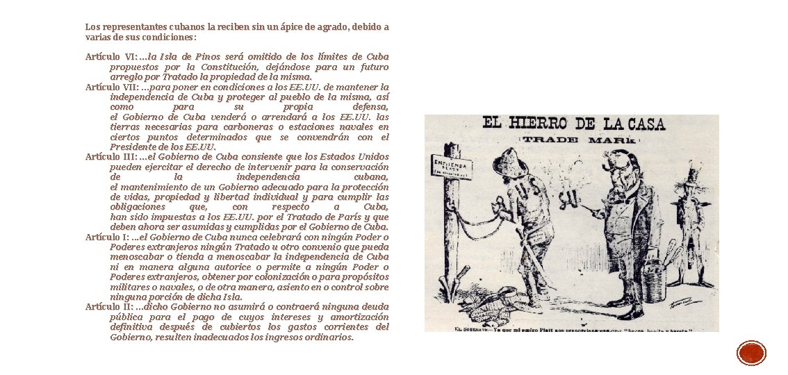 EL GARROTE COMO POLTICA LA GUERRA HISPANOAMERICANA Ciencias