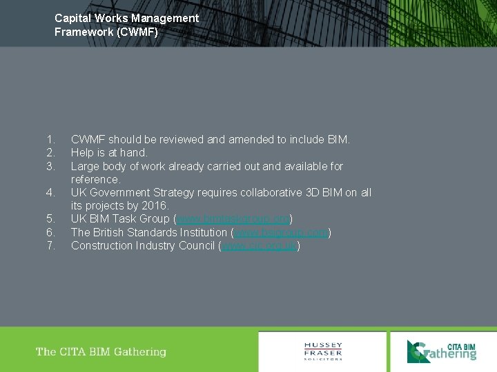 The Adoption of BIM Within the Public Works
