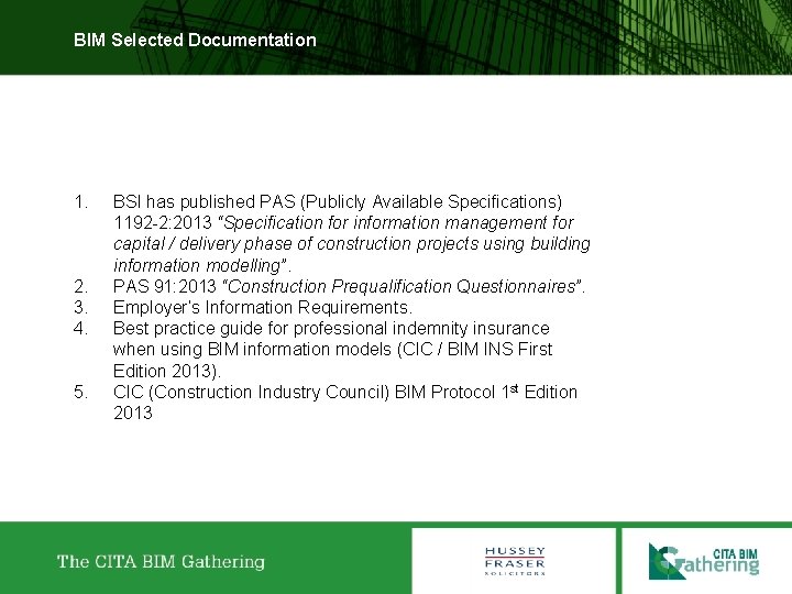 The Adoption of BIM Within the Public Works