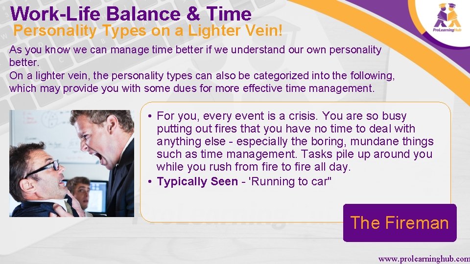 Personality Types Time Personality Types Identifying your Style