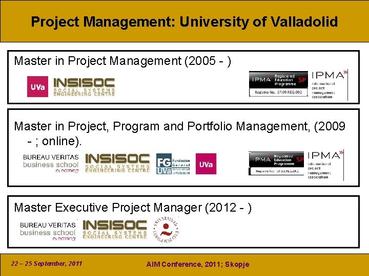 The Future for Industrial Engineers Project Management Competences
