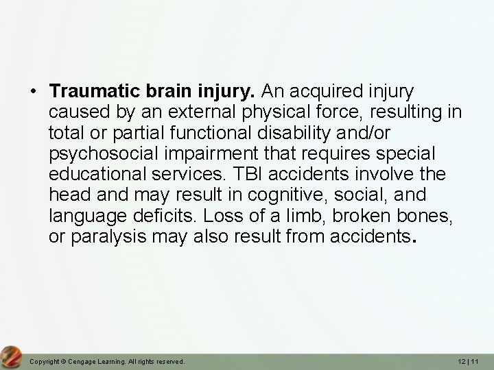 Chapter 12 Children with Physical Disabilities Health Impairments