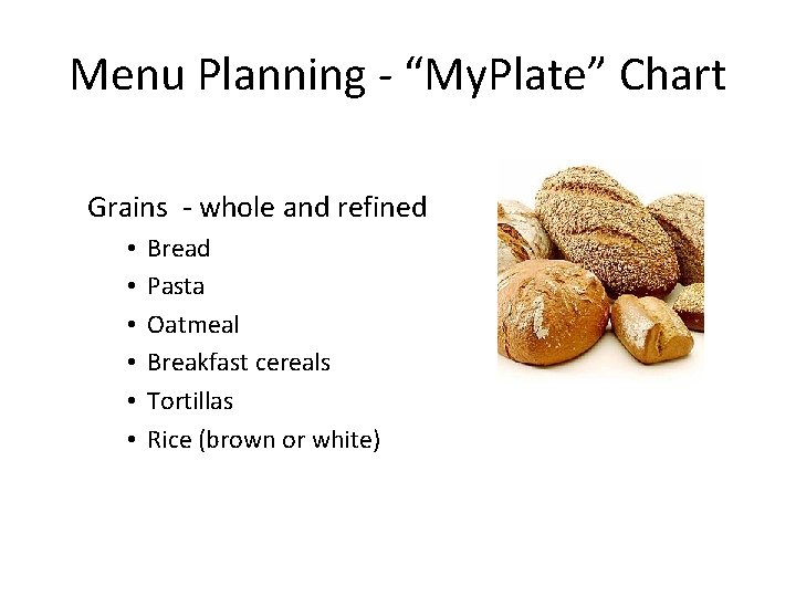 Cooking Merit Badge MENU PLANNING Requirements 5 6