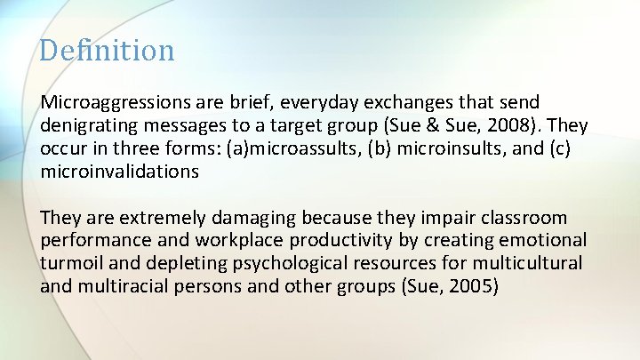 Microaggressions in Advising Relationships Building an Inclusive Advising