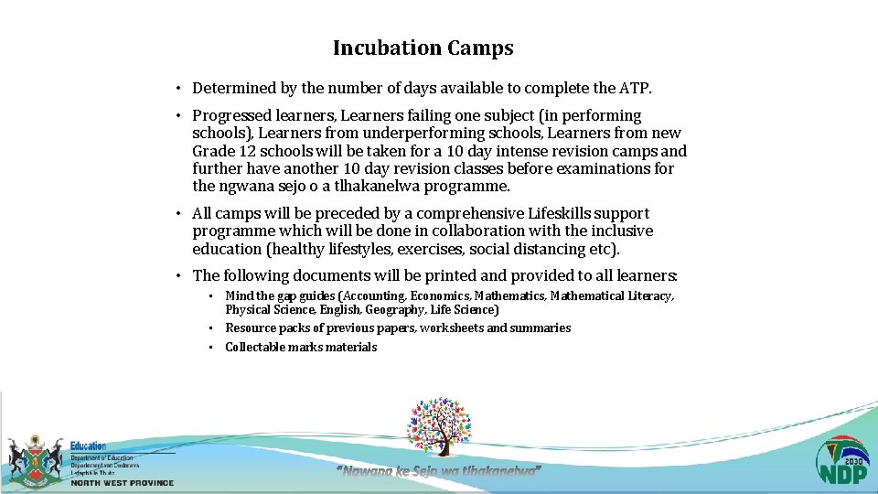 Presentation on Time Tabling Models Ngwana ke sejo