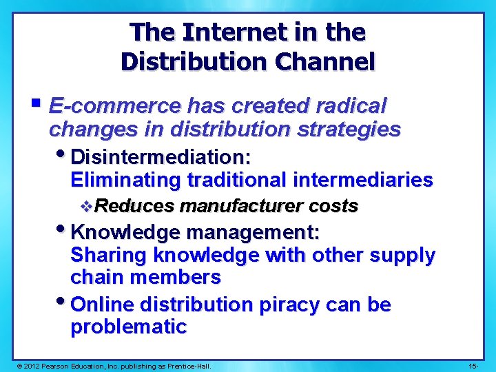 Deliver Value Through Supply Chain Management Channels of