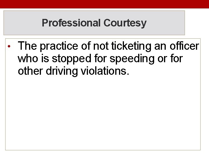 CHAPTER 7 Police Corruption and Misconduct Lecture slides