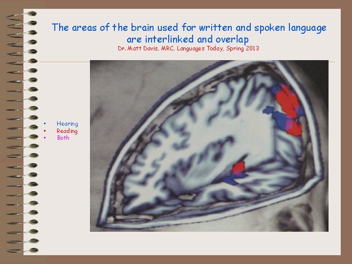 The Draft National Curriculum Good Teaching meets Brain