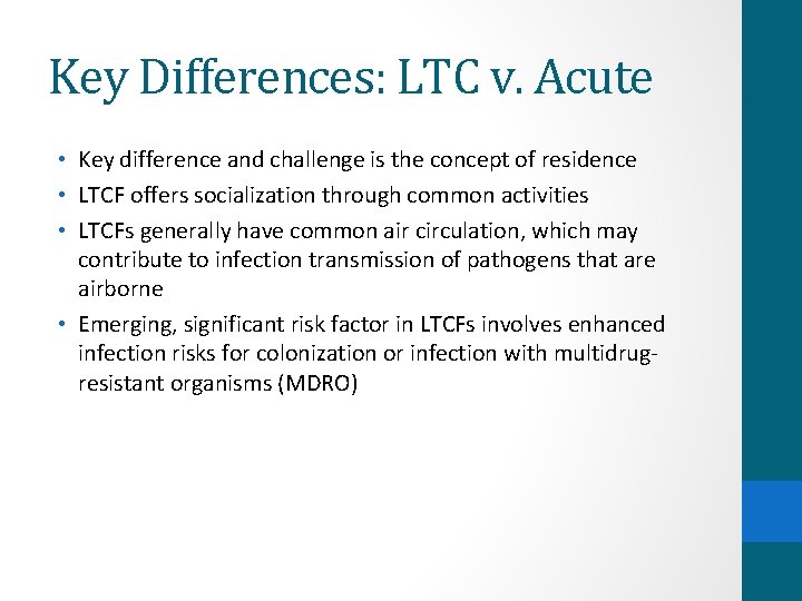 Infection Control Basics HealthcareAssociated Infections HAI in Long