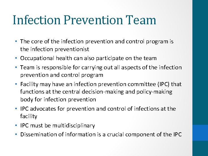 Infection Control Basics HealthcareAssociated Infections HAI in Long