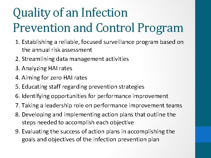 Infection Control Basics HealthcareAssociated Infections HAI in Long
