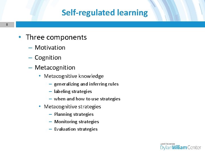 Activating students as owners of their own learning