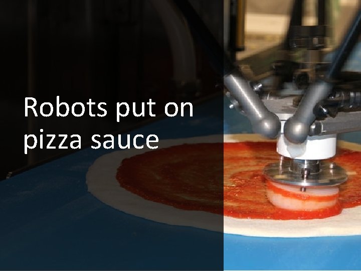 In a Zume Pizza delivery truck that uses