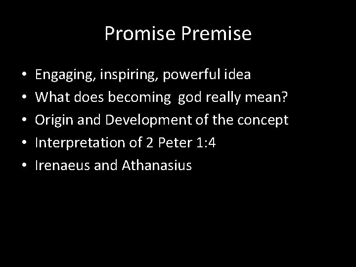 The Problem Promise and Process of Theosis pp