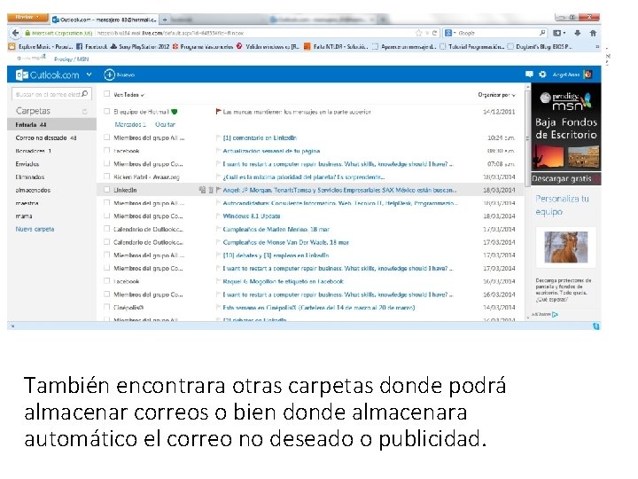 Explorando la computadora Entorno de una computadora Partes