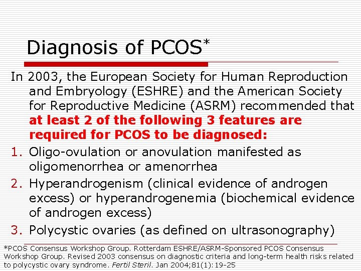 Investigations of infertility Dr Reem Sallam Endocrinology Block
