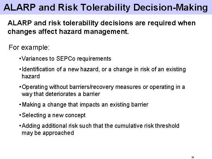 Identify Recover HEMP Assess Control HEMP and ALARP