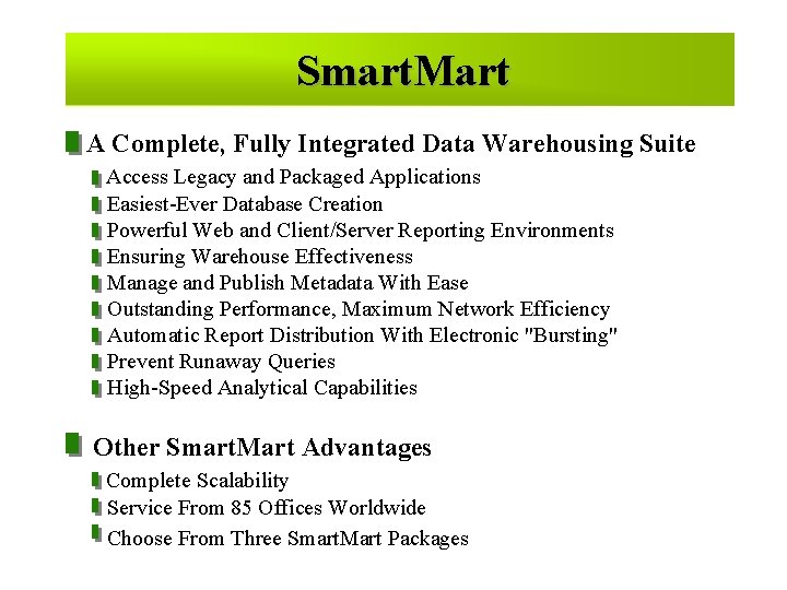 Information Builders Smart Mart SeonMin Rhee blueewha ac