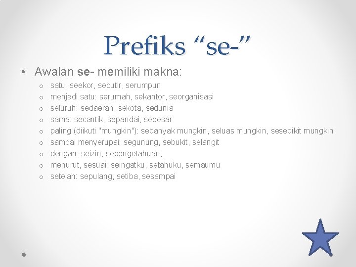 Prefiks Infiks By Alvin Brian Jeffry Marvin Michael