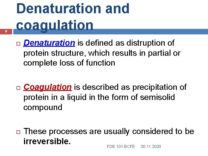 The importance of proteins 1 Proteins are key
