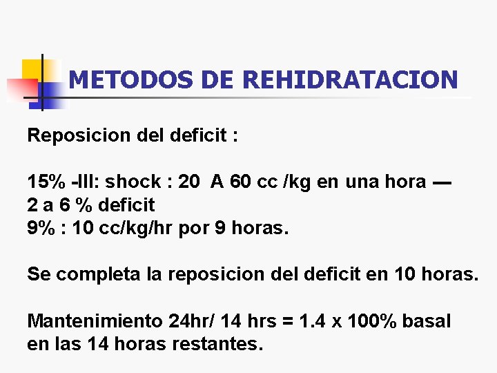 LIQUIDOS Y ELECTROLITOS Jairo Alarcon MD Intensivista Pediatra
