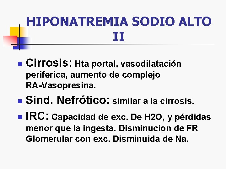 LIQUIDOS Y ELECTROLITOS Jairo Alarcon MD Intensivista Pediatra