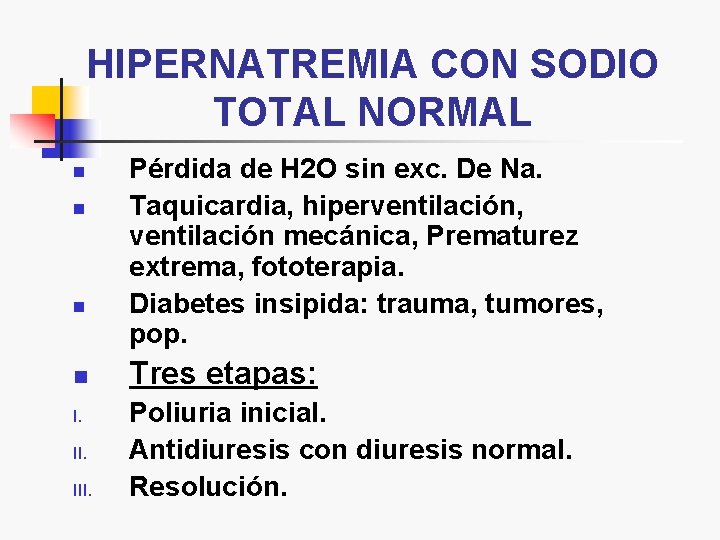 LIQUIDOS Y ELECTROLITOS Jairo Alarcon MD Intensivista Pediatra