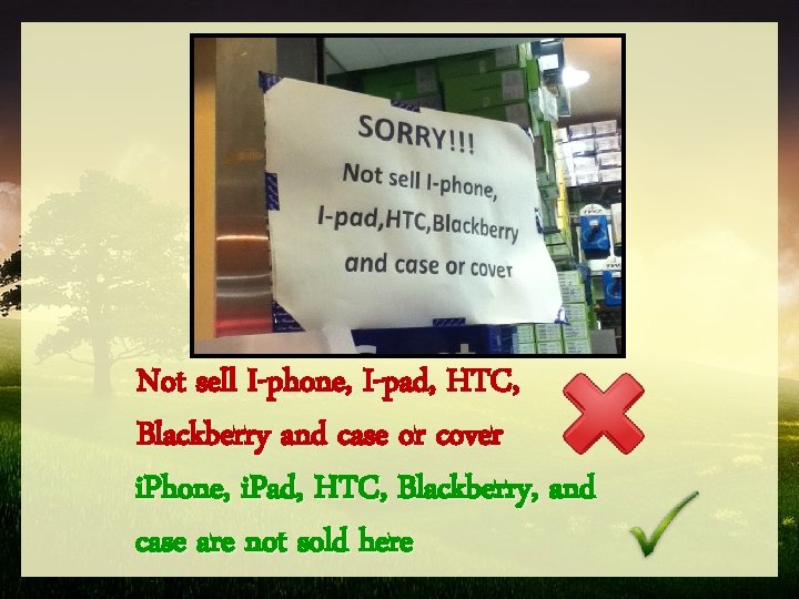 Translation Presentation Examples of good bad translation Take