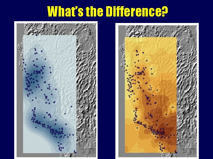 Spatial Analysis cont Density Estimation Summary Spatial Statistics