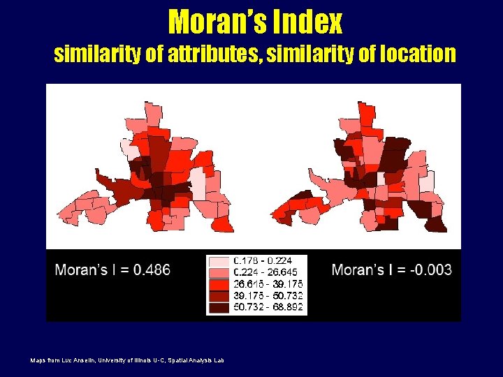 Spatial Analysis cont Density Estimation Summary Spatial Statistics