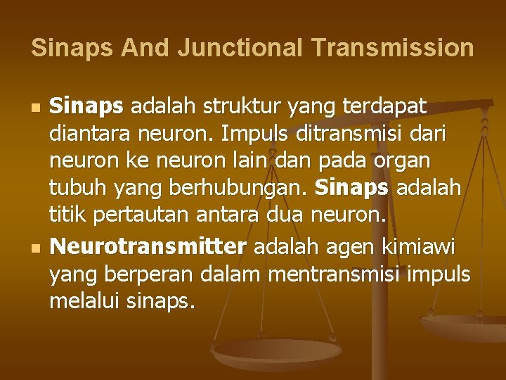 REVIEW ANFIS SISTEM SARAF OLEH AMBO DALLE Pembagian