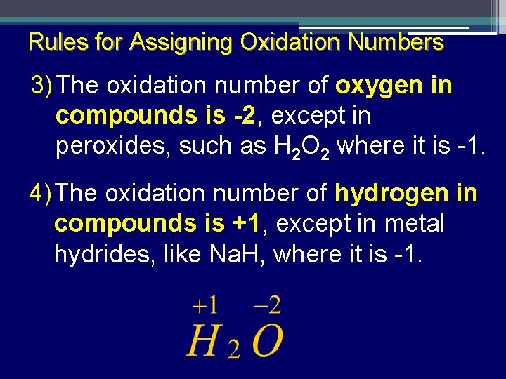 The Finish Line is in site Electrochemistry Oxidation